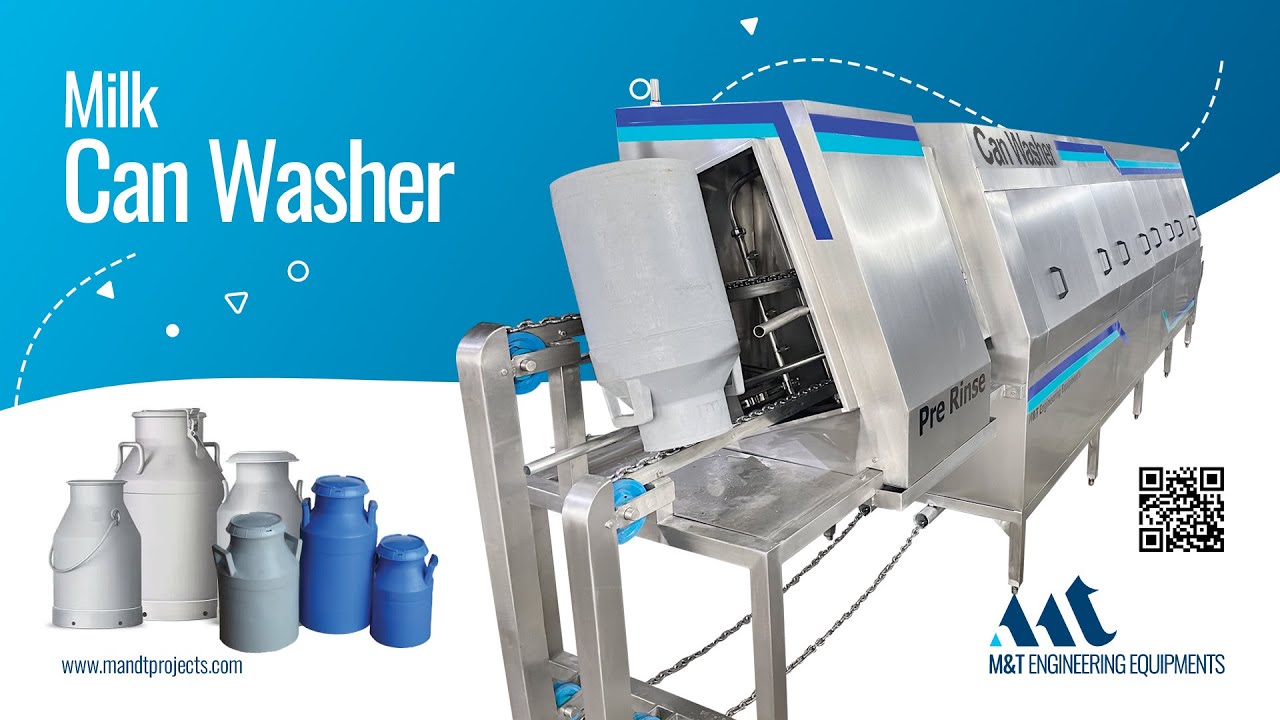 Milk Can Washer- Can Washer- Mould Washer - Continuous Can Washer ...