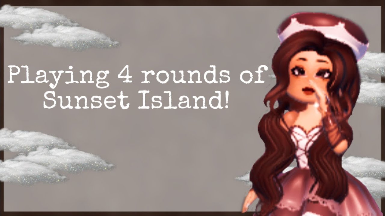 Playing 4 rounds of Sunset Island! - YouTube