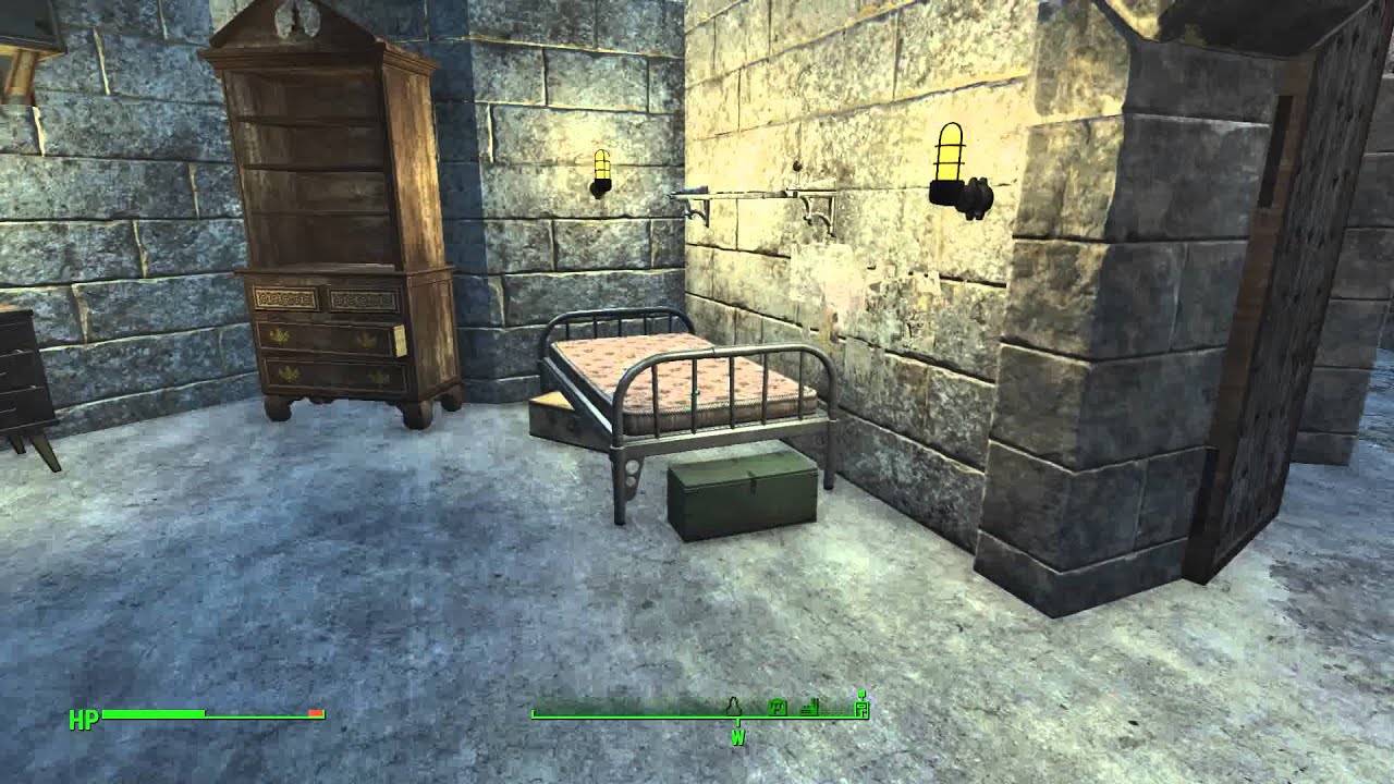 Fallout 4 - Castle - My Room - YouTube