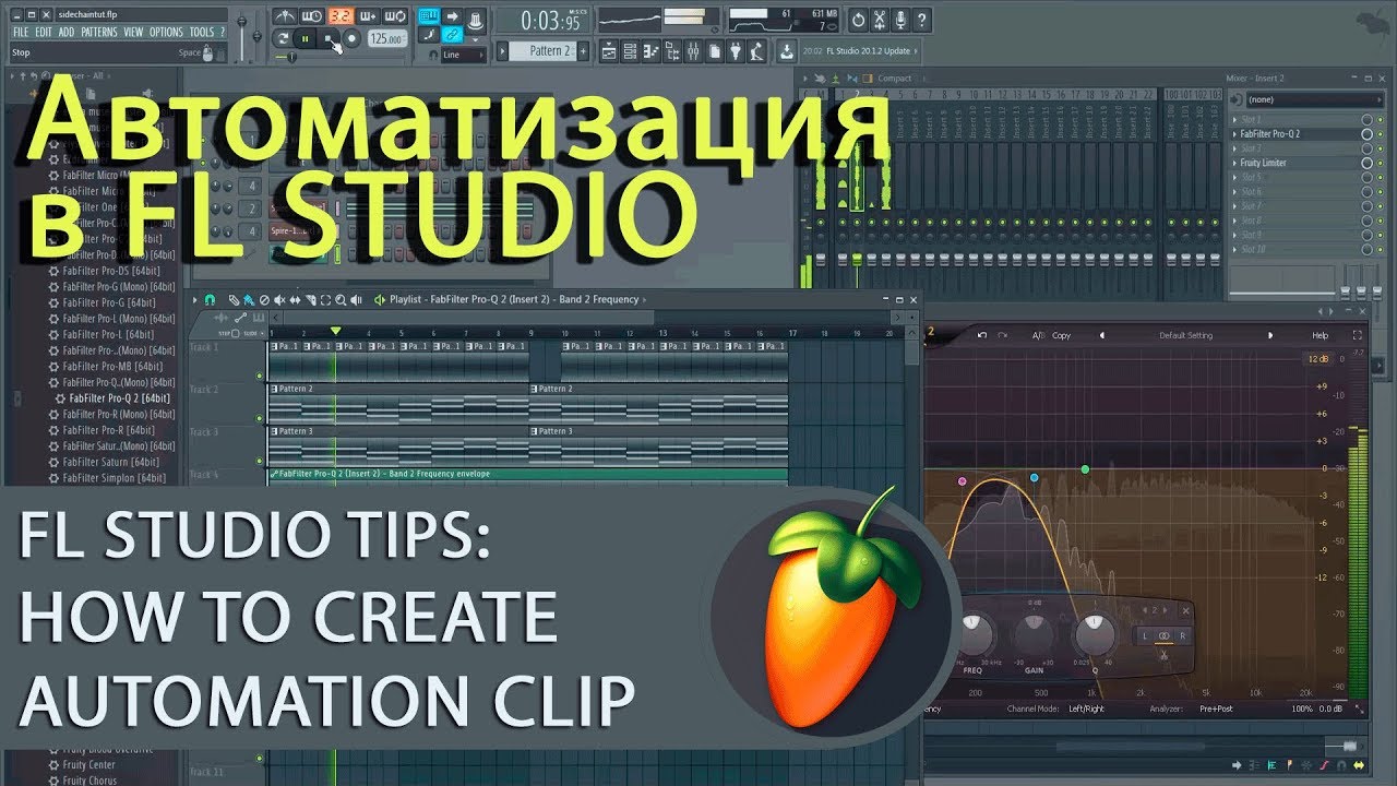 Automation FL studio How to create auromation clip - YouTube