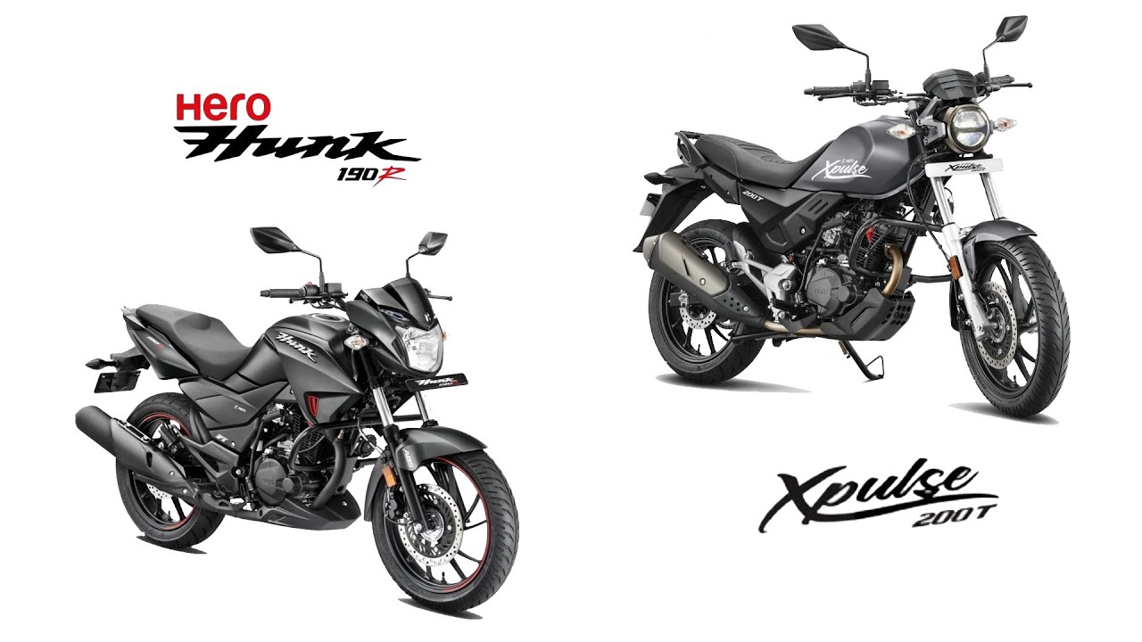 HERO HUNK 190R Y XPULSE 200T - YouTube