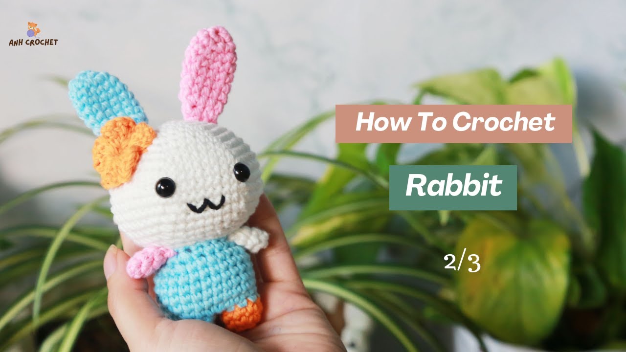 #009 | RABBIT | HOW TO CROCHET | AMIGURUMI TUTORIAL - YouTube