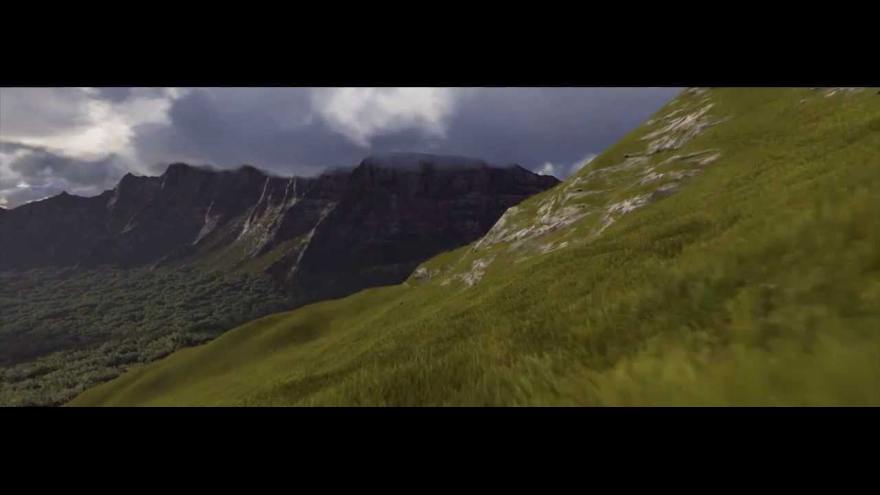 3D environment animation - YouTube