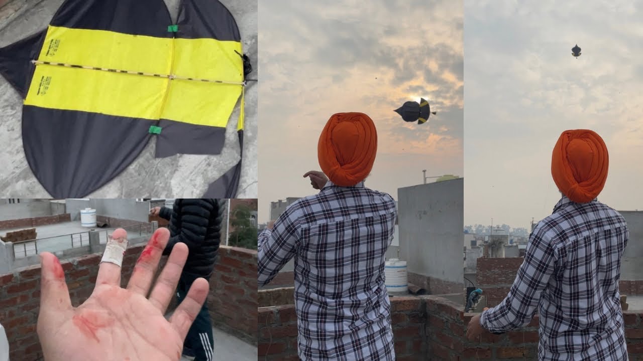 Full Tej 💨 Hawa 🤩Patangbazi With *Friends* in Amritsar *2023* - YouTube