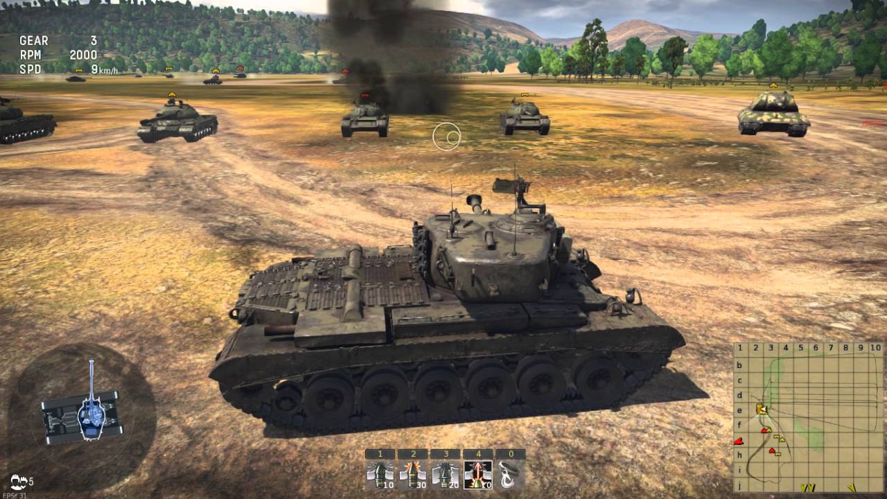 War Thunder - HEAT shell against 7.3 USSR tanks - YouTube