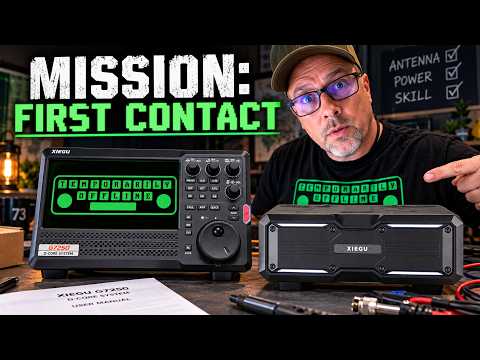 Unboxing to On-Air in One Shot: Xiegu G7250
