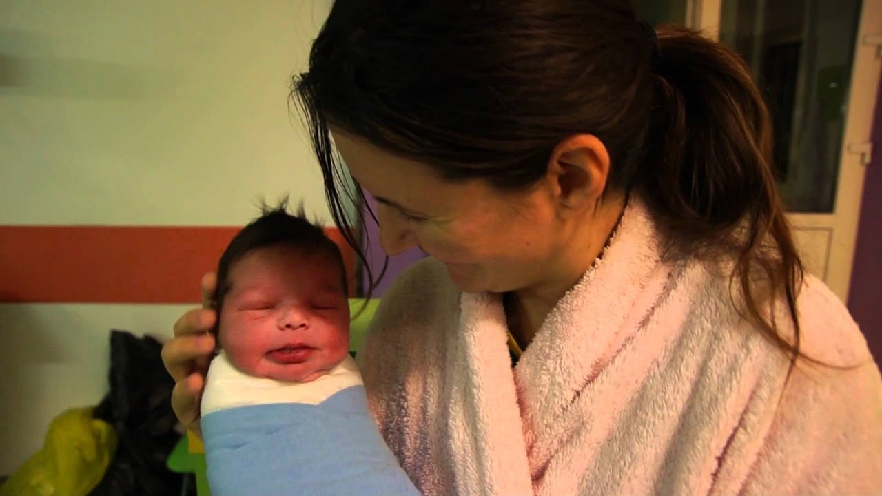 Albert Constantin Calusaru dupa nastere - YouTube