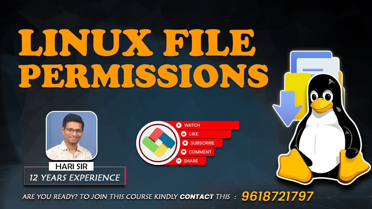 Linux File Permissions EXPLAINED 🔒 | Ultimate Guide to File Security in ...