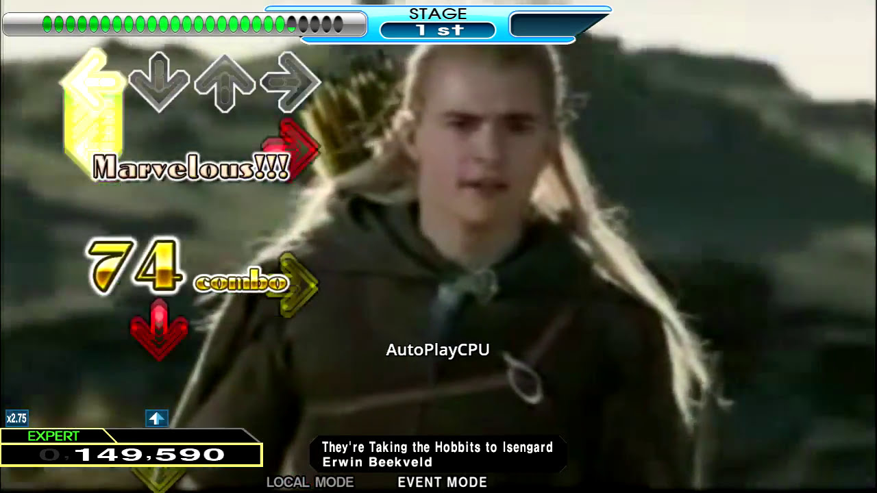 [DDR/Stepmania] Erwin Beekveld - They're Taking the Hobbits to Isengard ...
