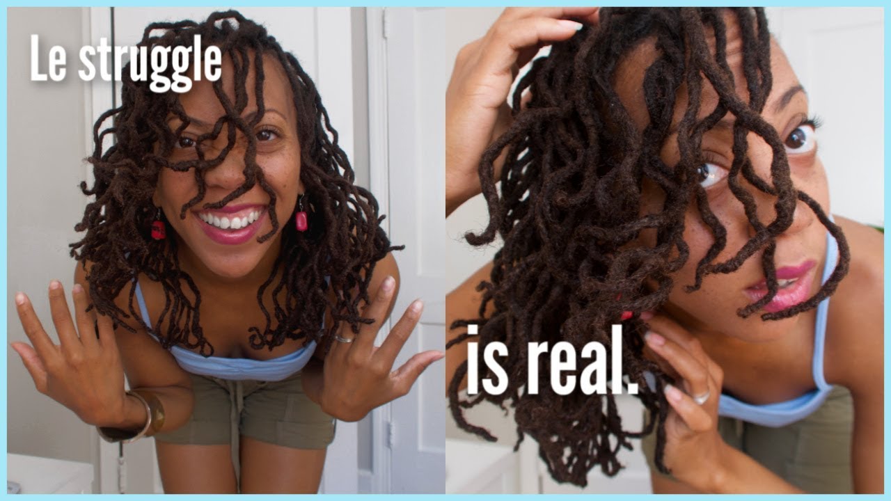 *le struggle* 😩 ⇢ BIGGEST Challenges While Growing my MEDIUM LENGTH ...