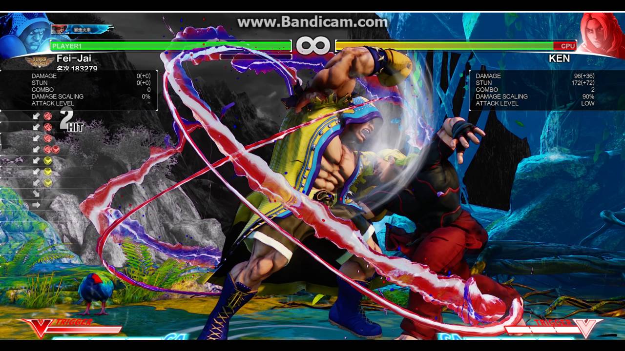 SFV Balrog - Maximum damage reset Combo 拳王reset最大連段(V trigger+2格氣 ...