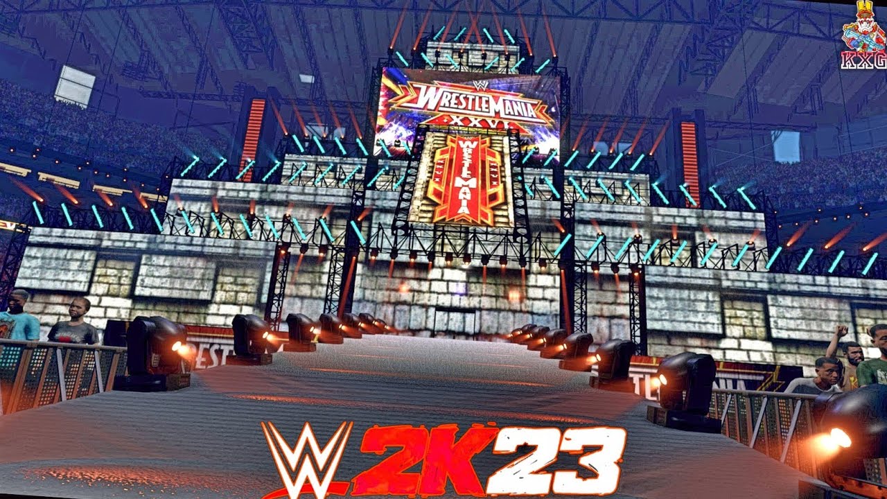 WrestleMania 26🔥Modded Arena Showcase With OLD ERA ENTRANCES ...