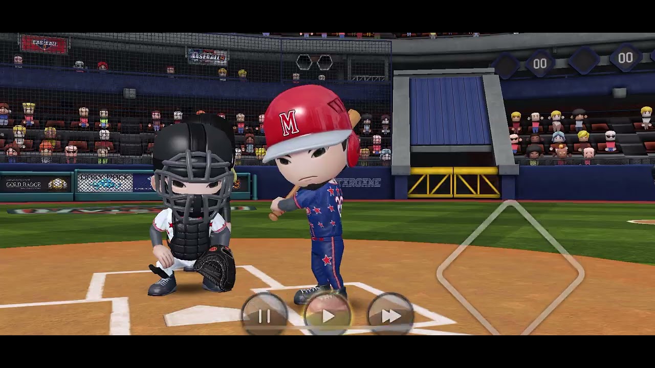 Baseball nine all star game - YouTube