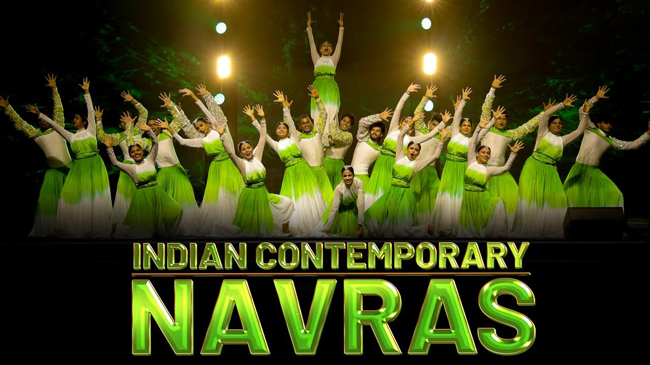 Indian Contemporary 'NAVRAS' | Special Green Theme | Live Act by Zenith ...