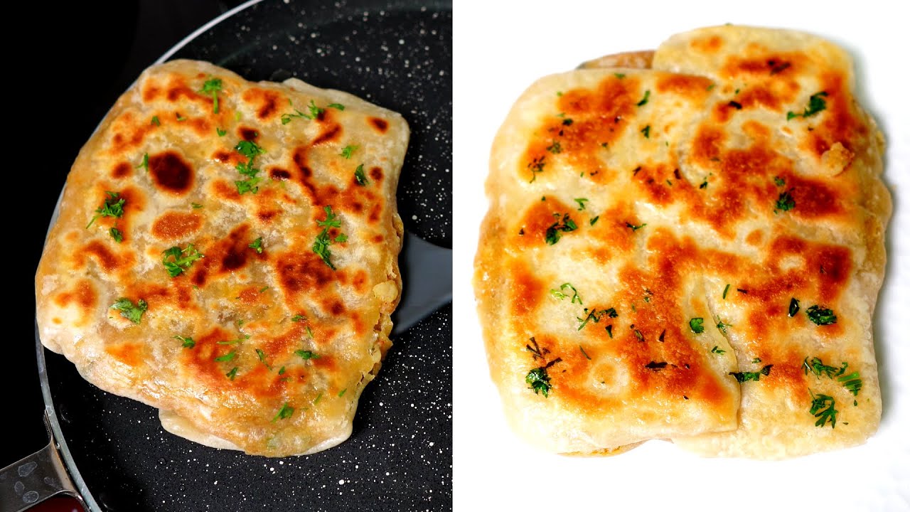 Mughlai Aloo Paratha Recipe | Moglai Porota Recipe - Aloo Stuffed ...
