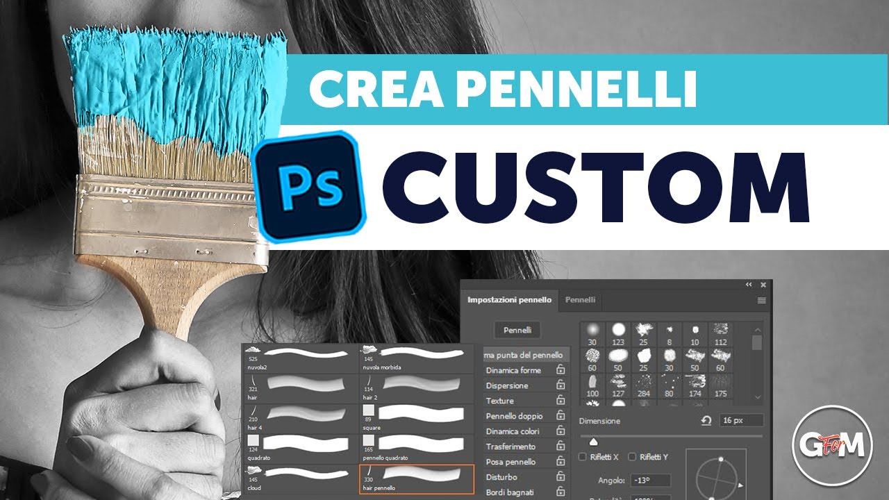 🎨 Come creare PENNELLI PERSONALIZZATI Custom in pochissimo tempo ...