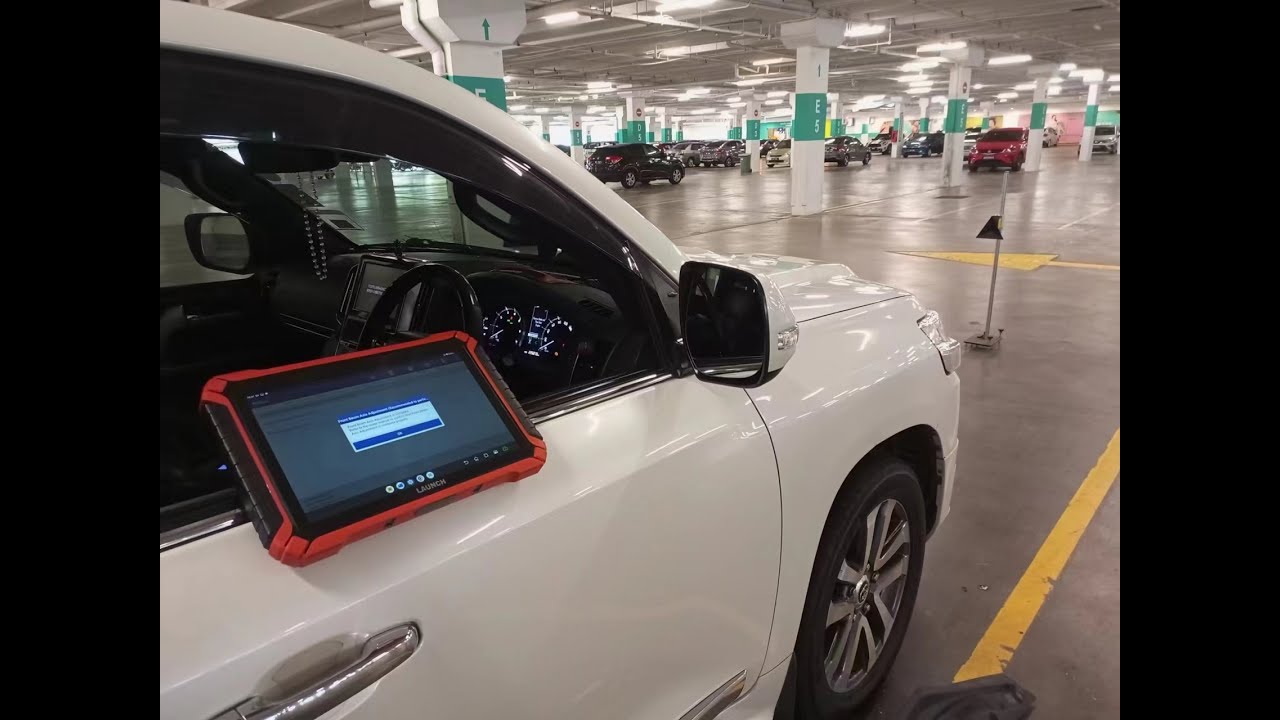 ADAS Calibration - Toyota Land Cruiser Front Radar Calibration - YouTube
