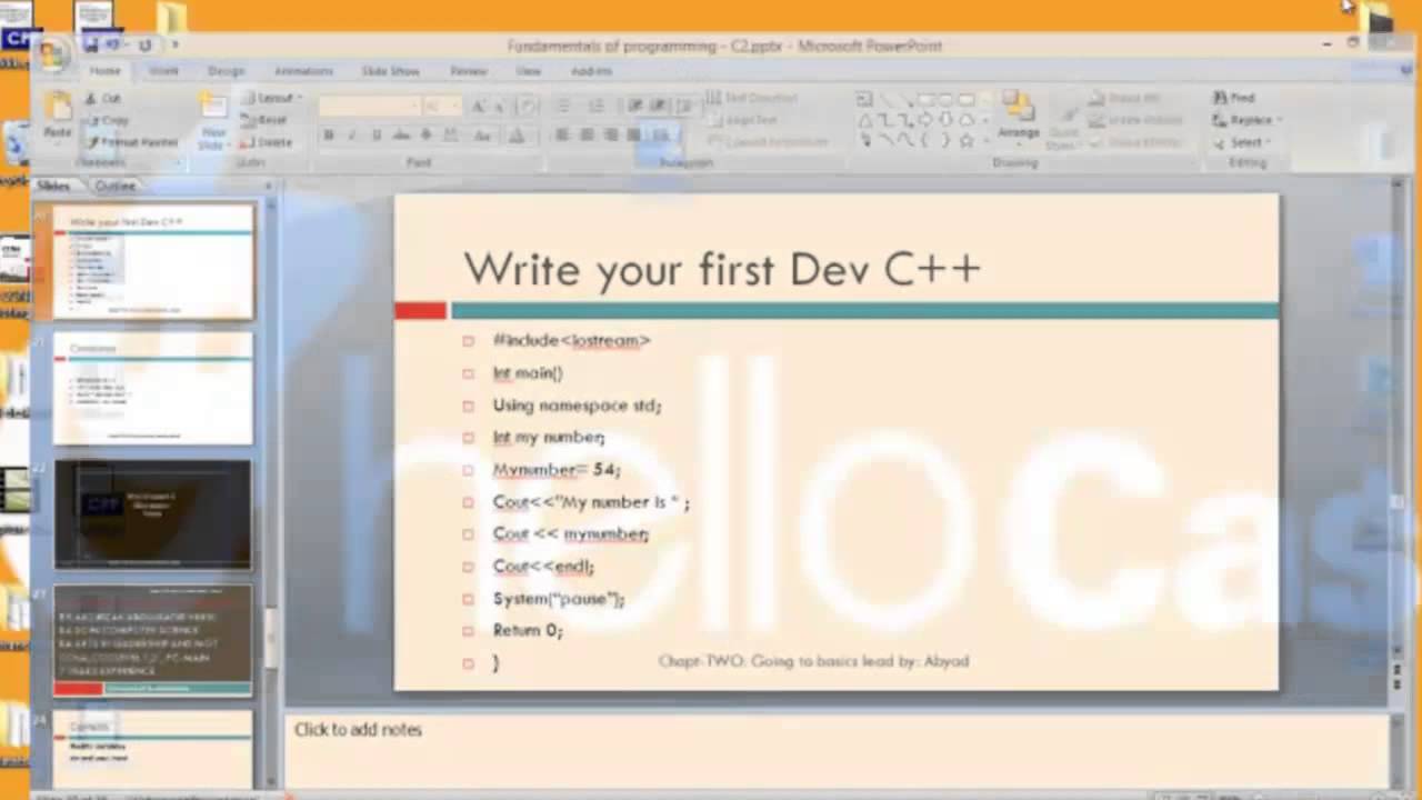 Lesson 11 Declaring Variables C Sahalsoftware Afsoomaali Youtube