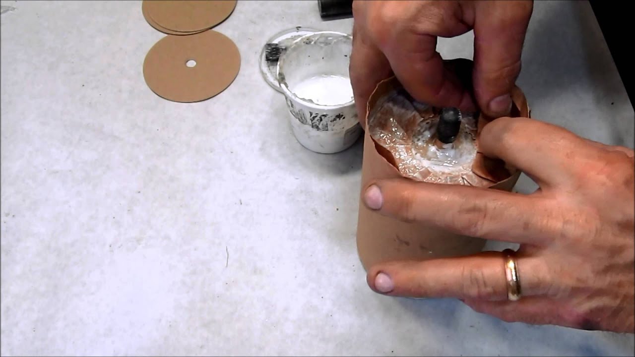 Details of Paper Pleating in Cylinder Shell Construction - YouTube