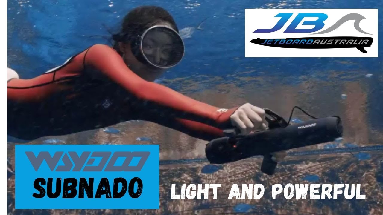 The New Waydoo Subnado Lightest and Most Powerful Sea Scooter its a ...