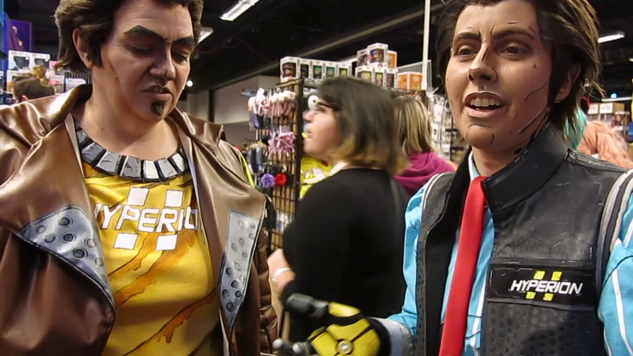 Spud_Bunny & PsiiBee @ #Ikkicon 2019 Borderlands Cosplay - YouTube