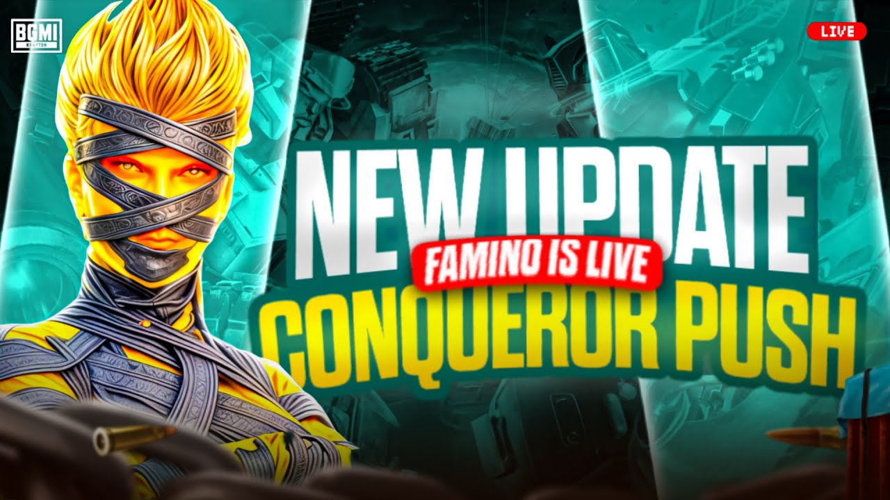 🔥 Conqueror Rank Push LIVE | Day -7– Road to Top 500 | PUBG Mobile/BGMI ...