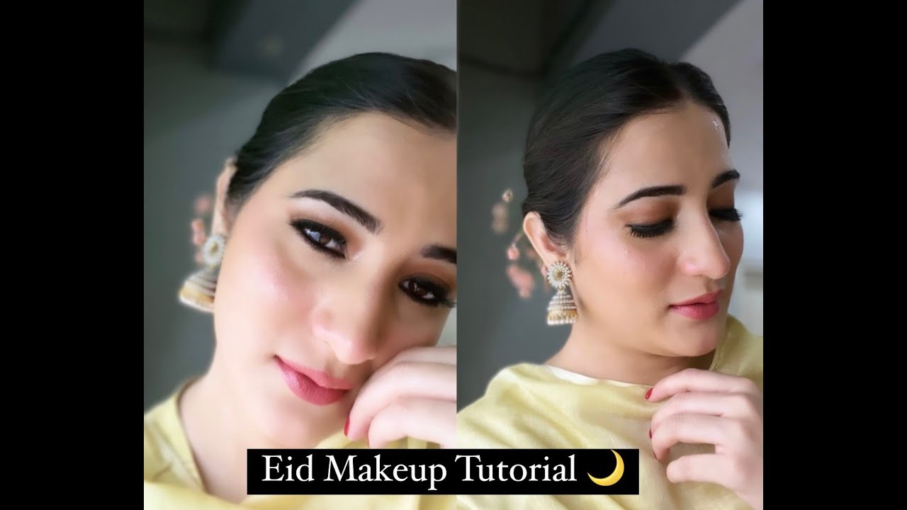 Eid Makeup Look | Smudged Kohl Look | Beginner Friendly Makeup Tutorial - YouTube