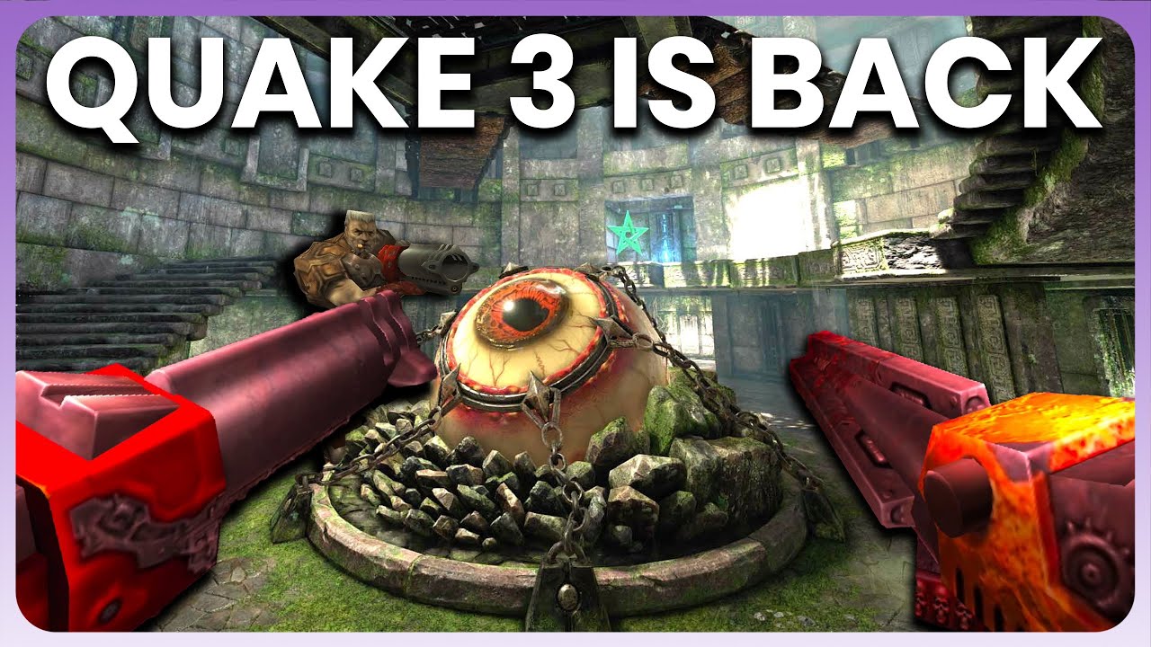 The Ultimate Arena Shooter Returns: Quake 3 Arena in VR - YouTube