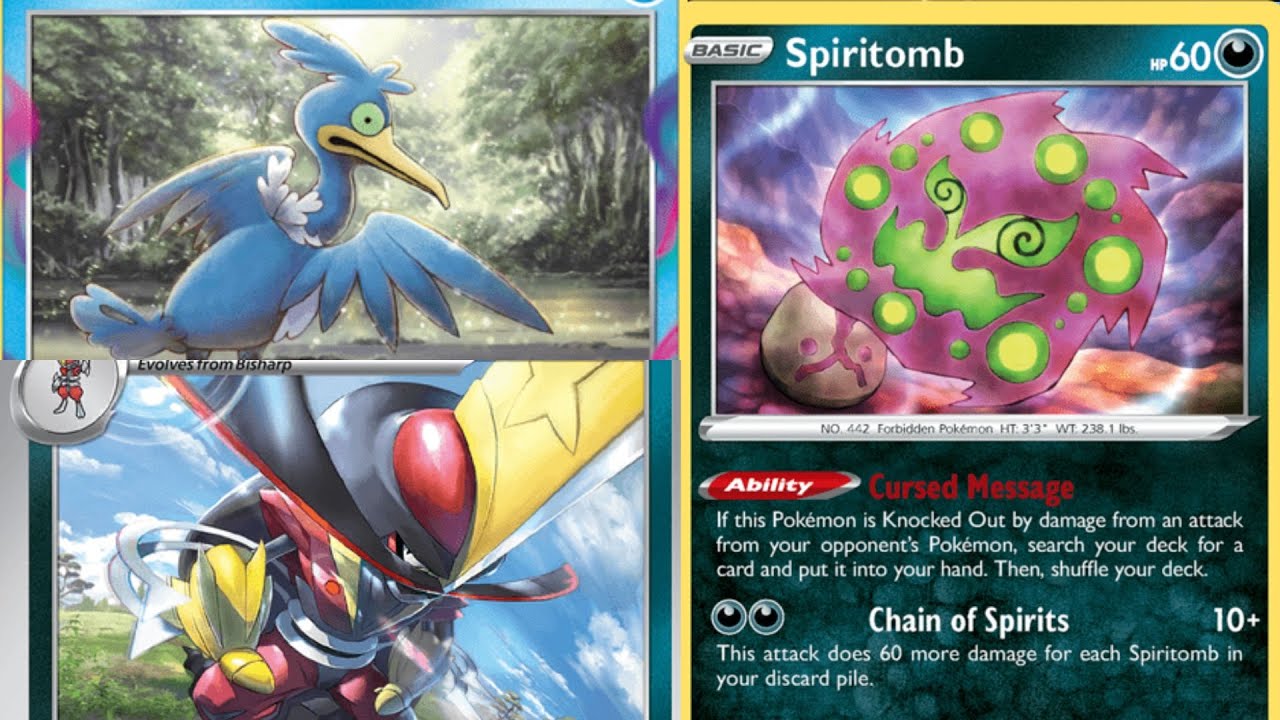 KingGambit/Spiritomb Box VS Rapid Strike Malamar! PTCG Live Game Play ...