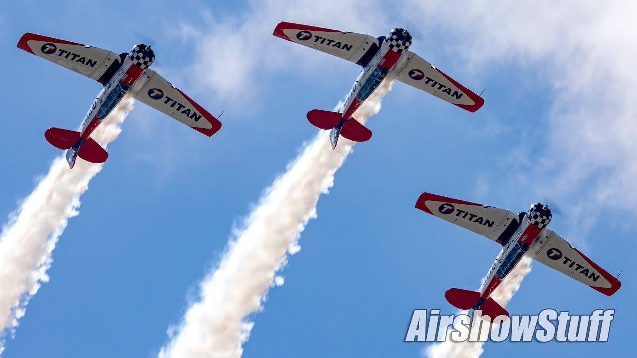 Titan Aerobatic Team - TBM Avenger Gathering 2025 - YouTube