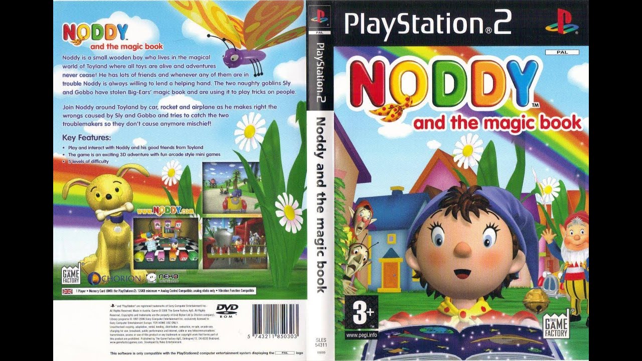 [Raw] Noddy and the Magic Book (PAL) 4K Full walkthrough No Commentary ...
