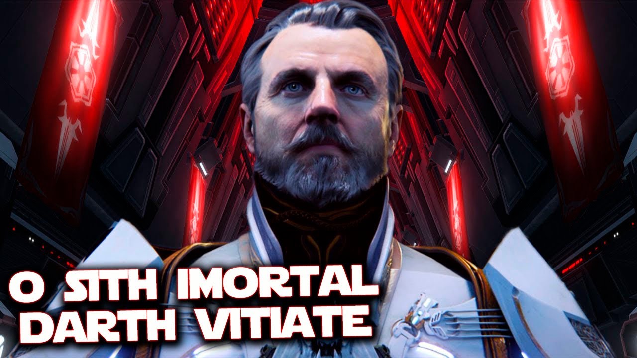 QUEM É DARTH VITIATE? I HISTÓRIA E ORIGEM I STAR WARS - VELHA REPÚBLICA ...