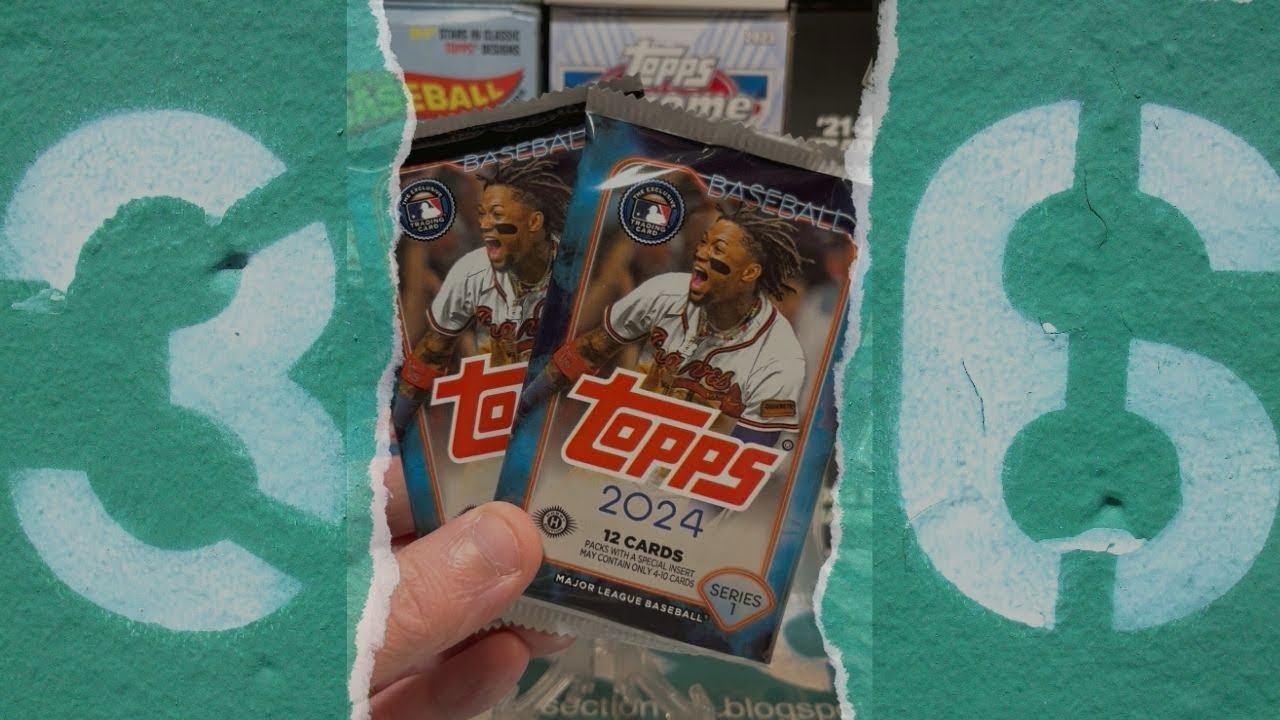 Finding Stars in two Packs of 2024 Topps! Let’s Open Packs Of Baseball ...