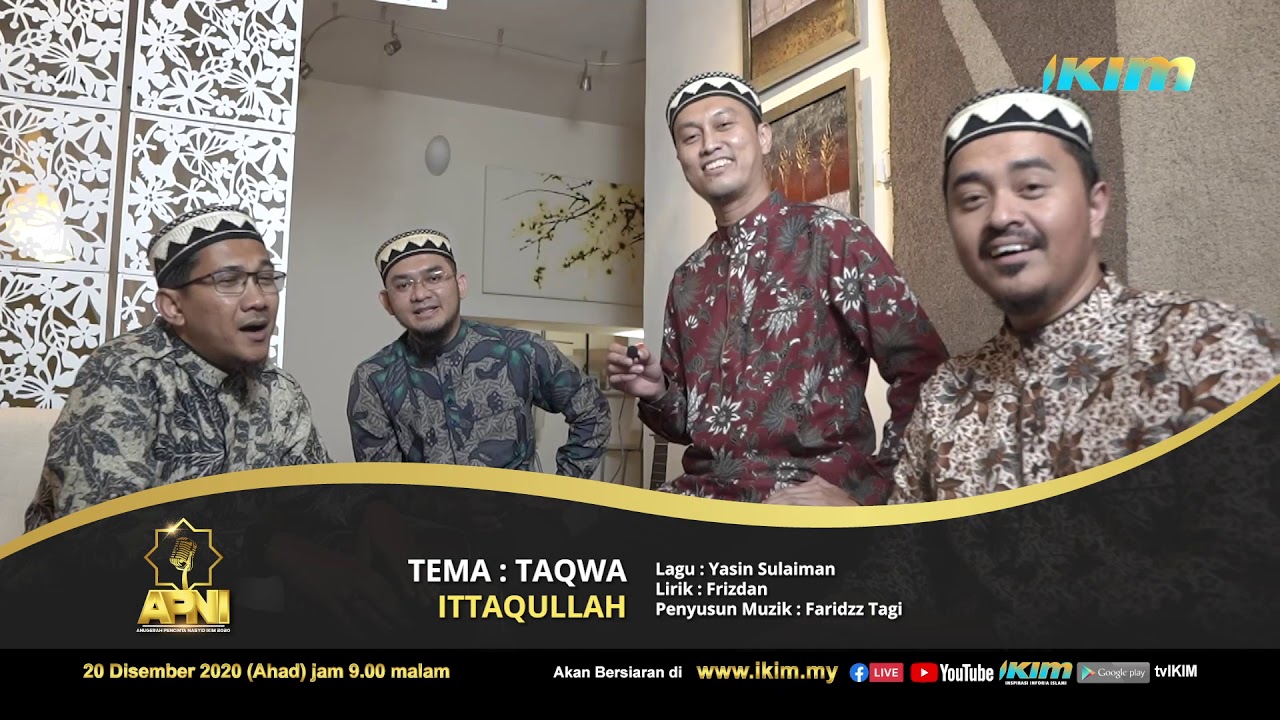 Tema Taqwa, Lagu Ittaqullah - KUMPULAN INTEAM - YouTube