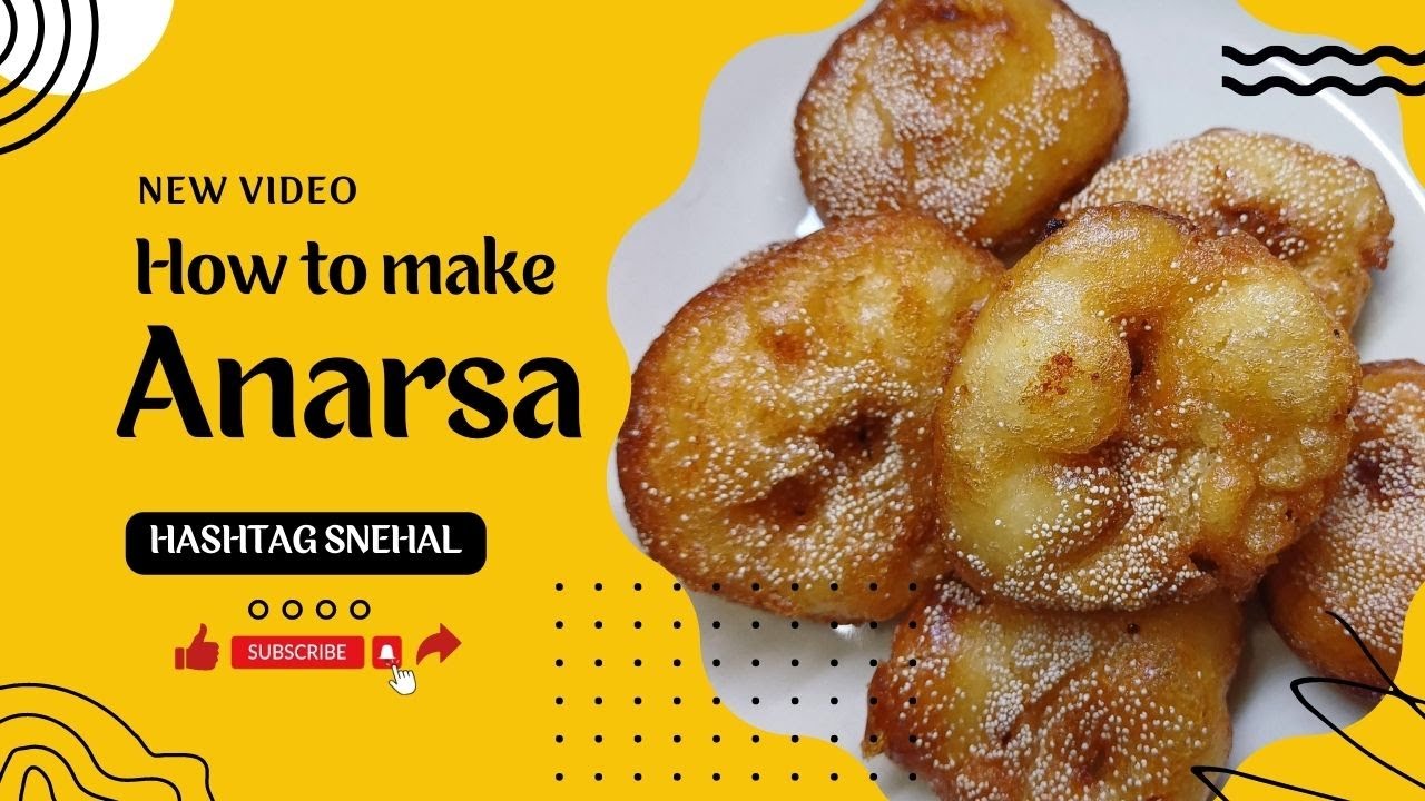 जाळीदार खुसखुशीत अनारसे | Authentic Anarsa Recipe | Crispy and ...