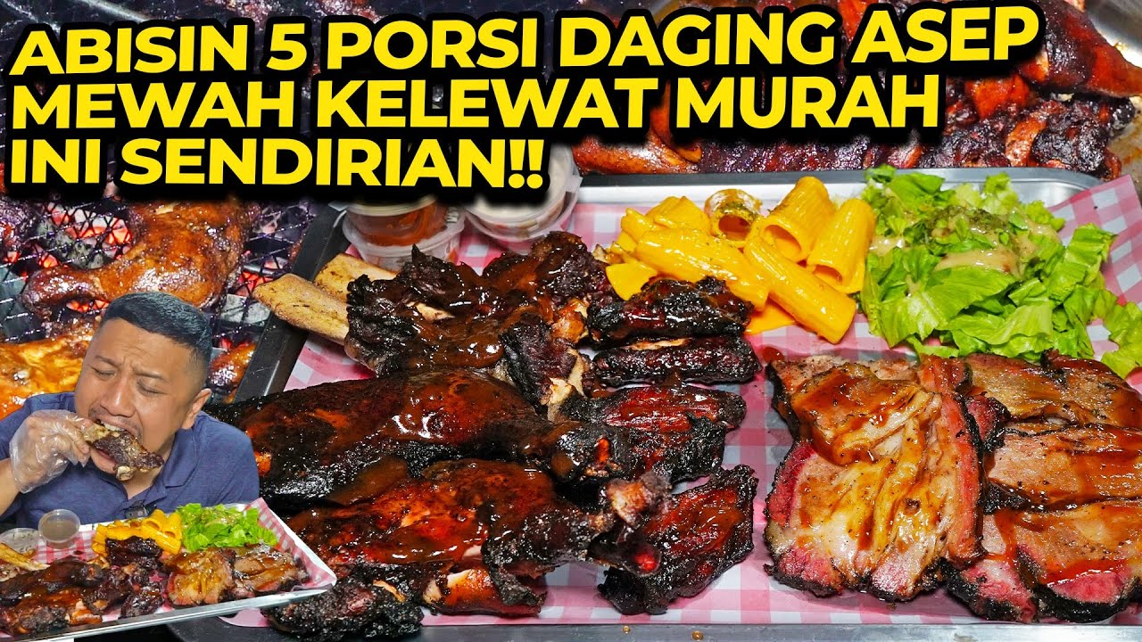 5 PORSI BRISKET ASAP AYAM ASAP GUE SIKAT SENDIRI!!! JUAL GINIAN ...