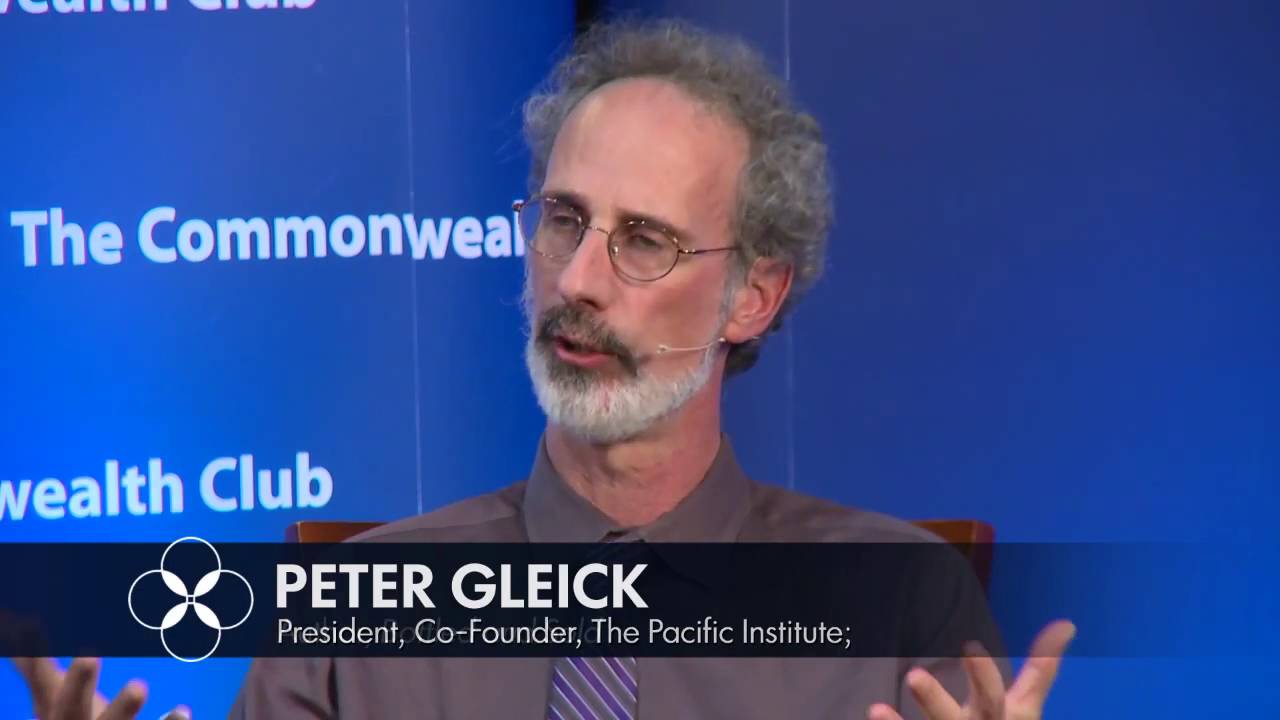 Peter Gleick on the History of Water Conflicts at the Commonwealth Club ...