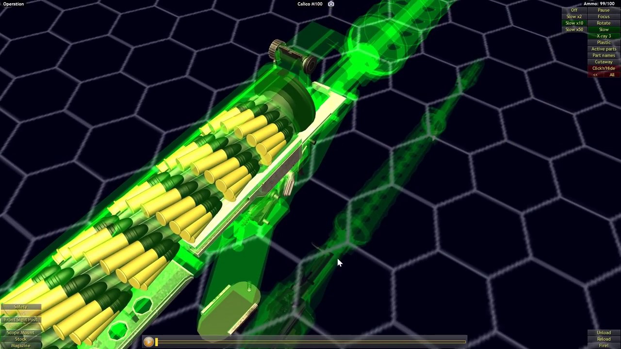 How Calico Helical-Fed Magazines Work - YouTube