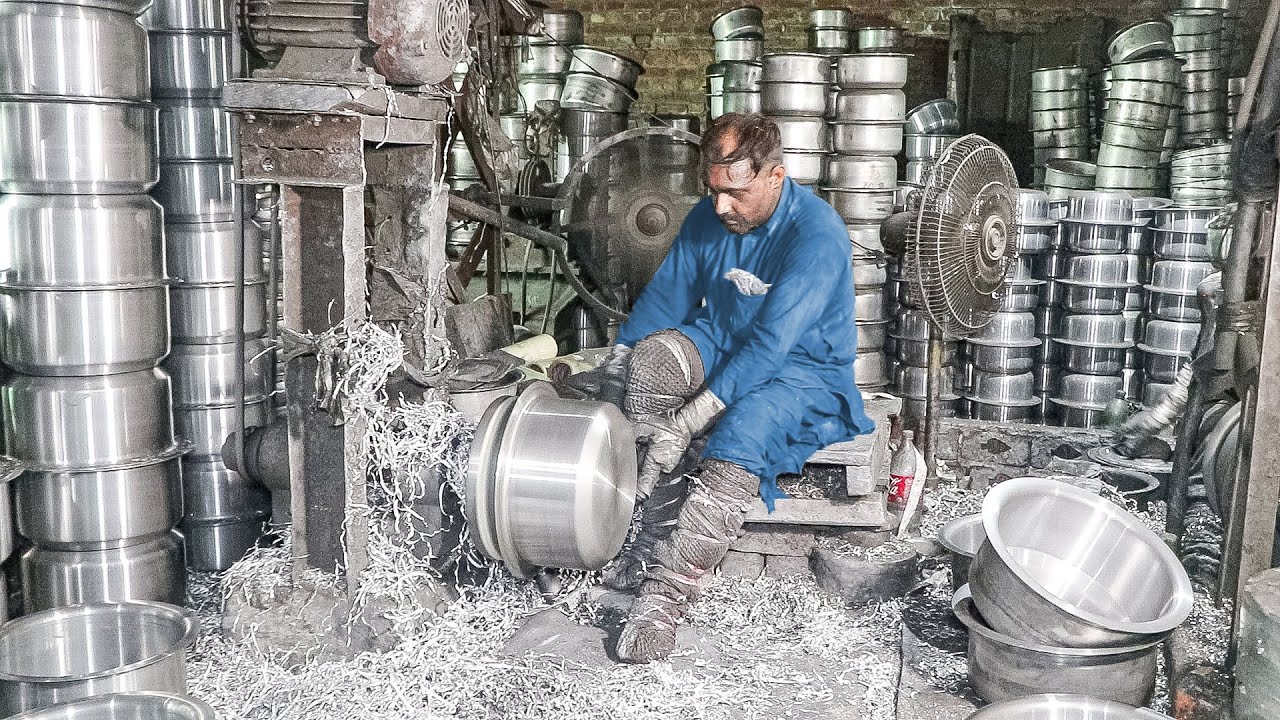 The Fascinating Process of Cookware Manufacturing - YouTube
