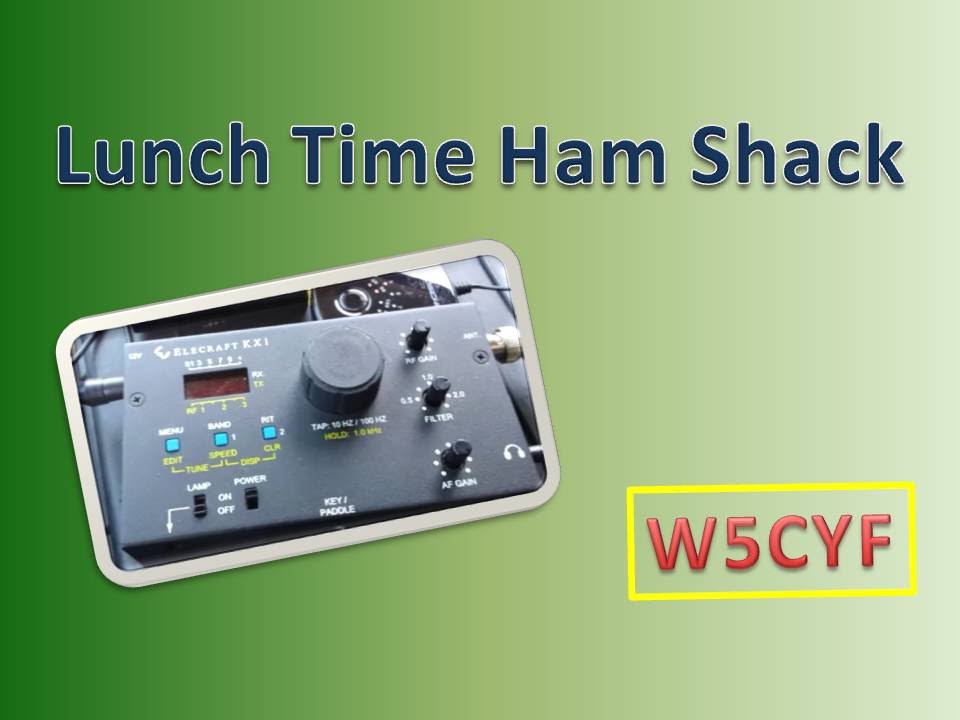 Lunch Time Ham Shack-Portable QRP - YouTube