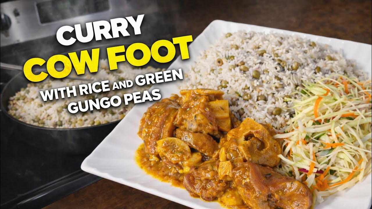 Curry Cow Foot Dinner - YouTube