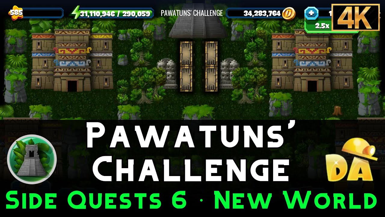 Pawatuns' Challenge | Side Story - New World | Diggy's Adventure - YouTube