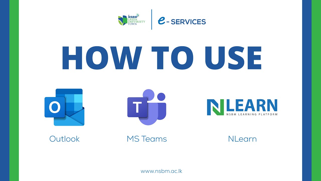 NSBM e-Services Guide - YouTube