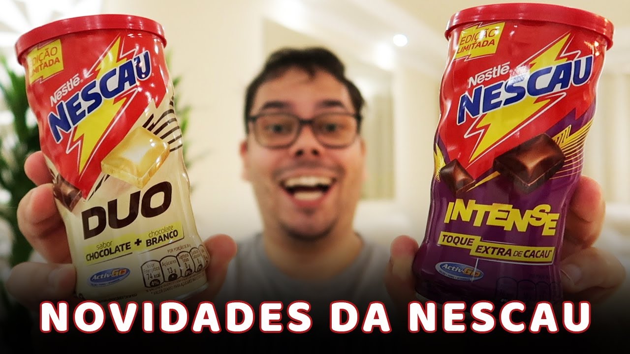 EXPERIMENTANDO NOVOS SABORES DE NESCAU: NESCAU DUO E NESCAU INTENSE ...
