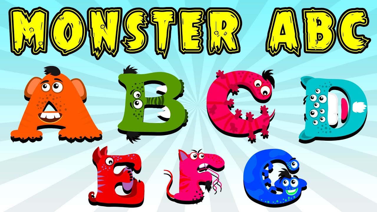 Monster Alphabets For Kids | Learn Alphabets For Kids | Kids Learning ...