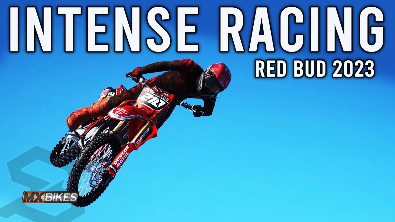 INTENSE RACING RED BUD ON PUBLIC SERVER (CRASHES) - MX Bikes - YouTube