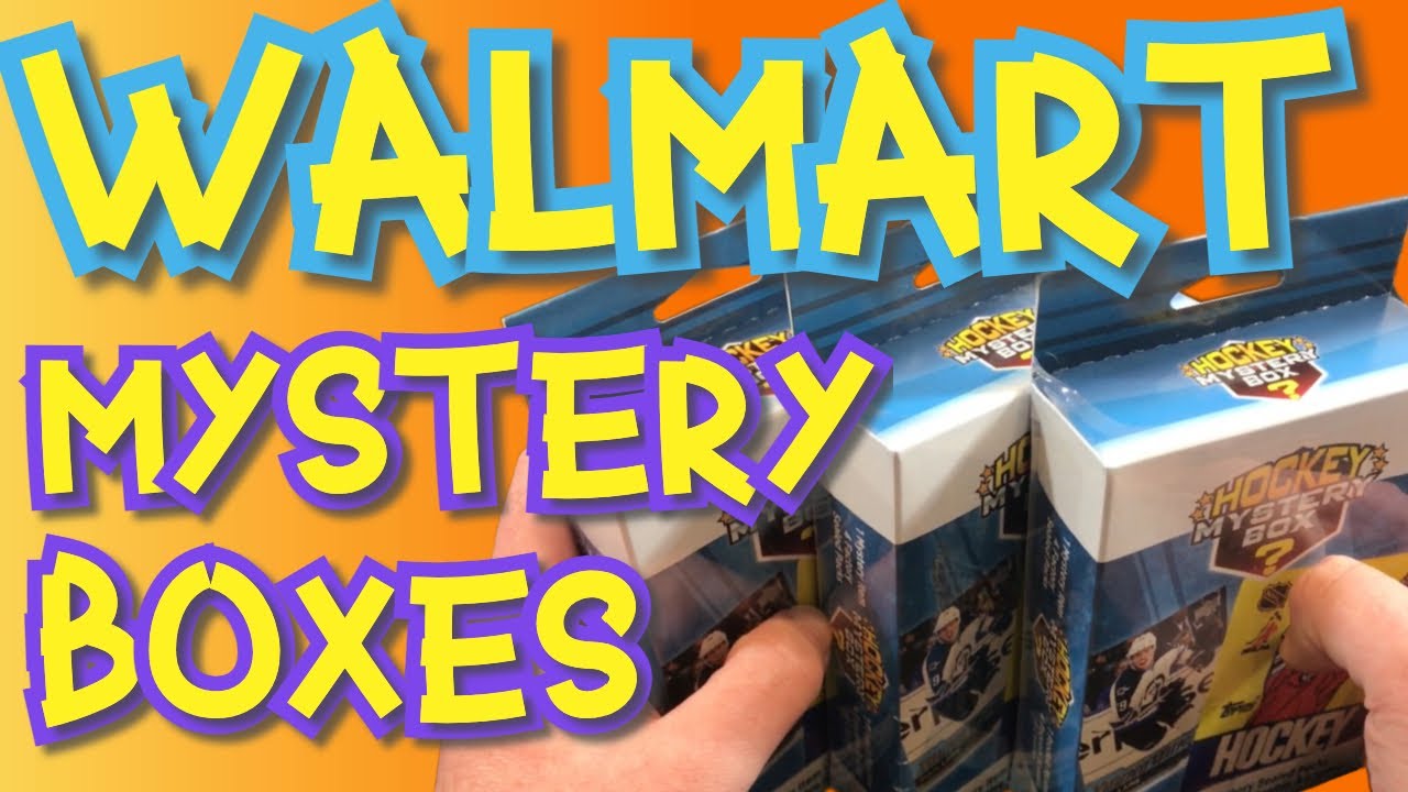 Walmart Boxes - Hockey Card Mystery Box Unboxing! - YouTube