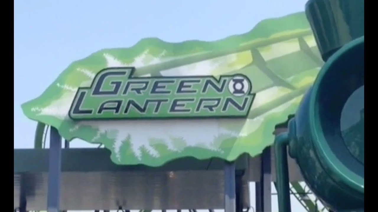 Green Lantern Review DEFUNCT Six Flags Great Adventure B&M Stand-Up ...