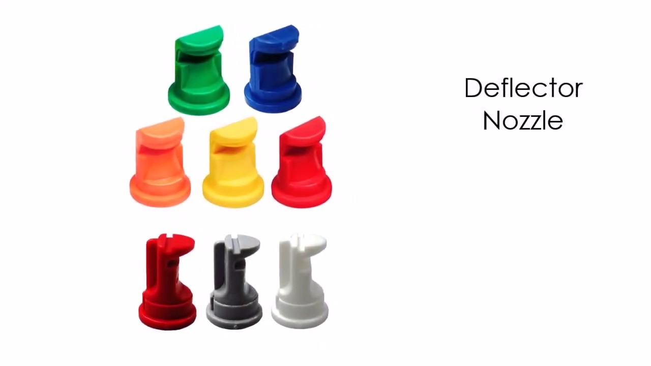 Deflector Spraying Nozzle Tips, For wide-spraying pattern - YouTube