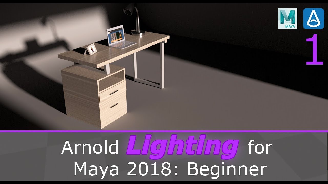 Arnold Lighting for Maya 2018: Beginner (1/4) - YouTube